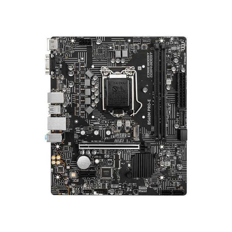 Carte Mère MSI B560M PRO-E - Les Meilleures Cartes Mères - Progear ...